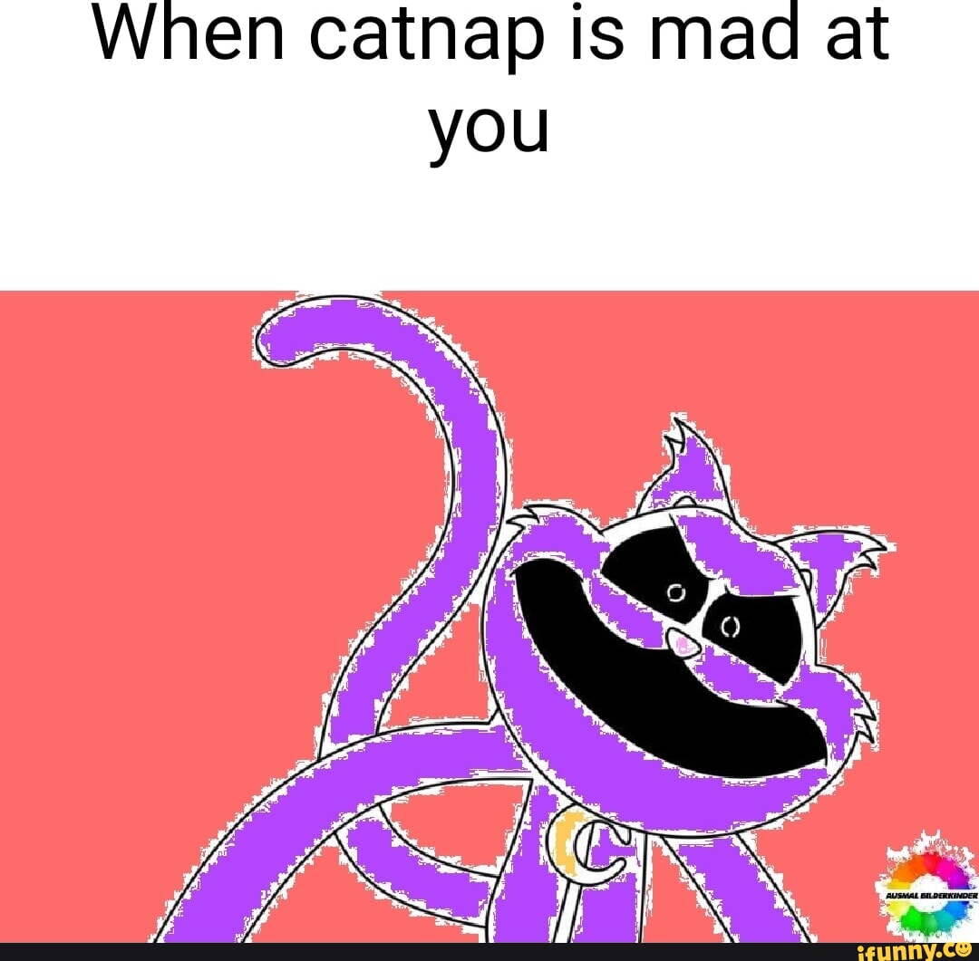 When catnap is mad at you - iFunny