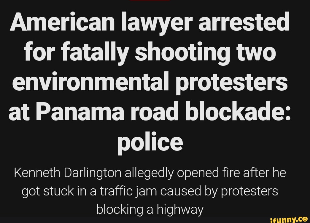 American lawyer arrested for fatally shooting two environmental ...