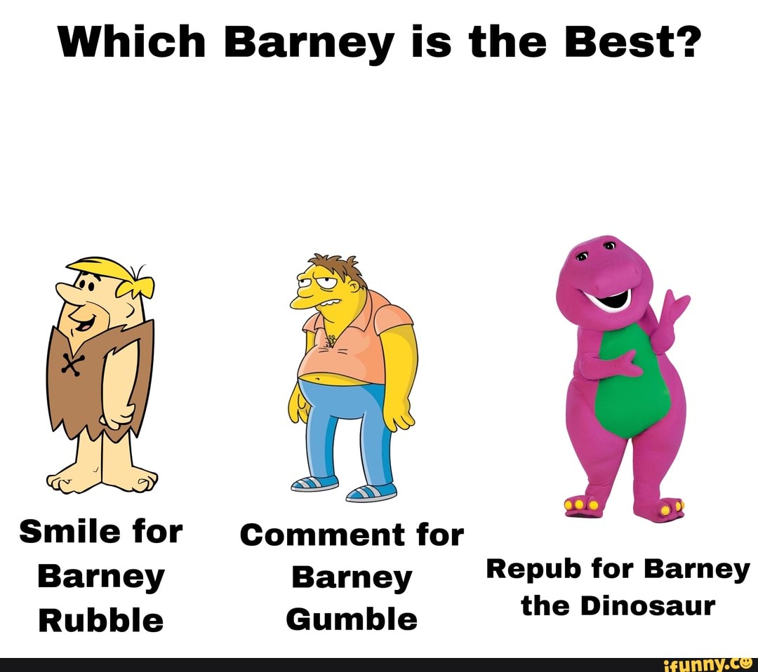 BARNEY MY PEBBLES!!! - Which Barney is the Best? Smile for Comment for ...