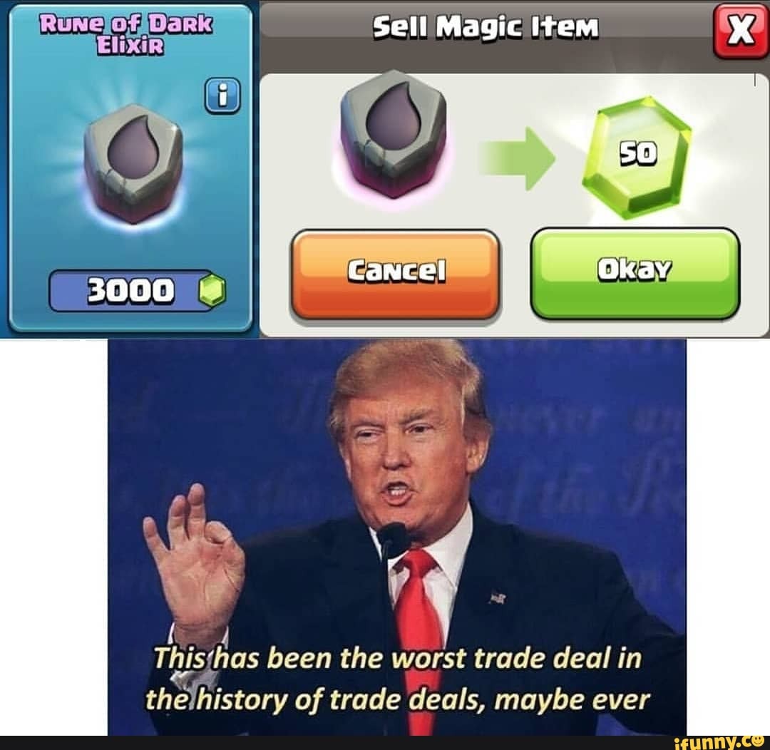 Thisthas been the worst trade deal in thelhistory of trade deals, maybe ...