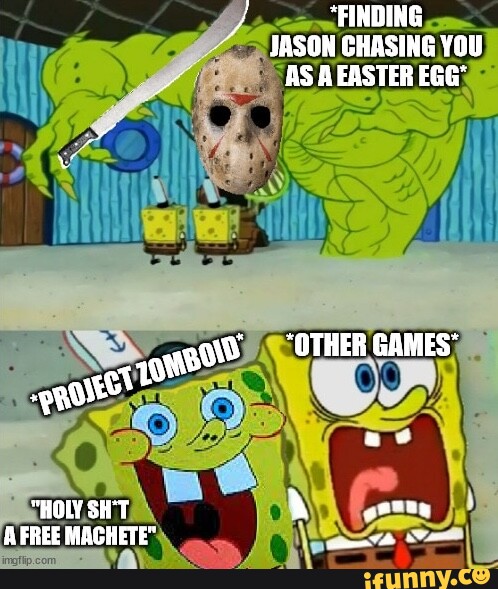 "HINDING FINDING JASON CHASING YOU AS A EASTER EGG* "OTHER "HOLY SH'T ...