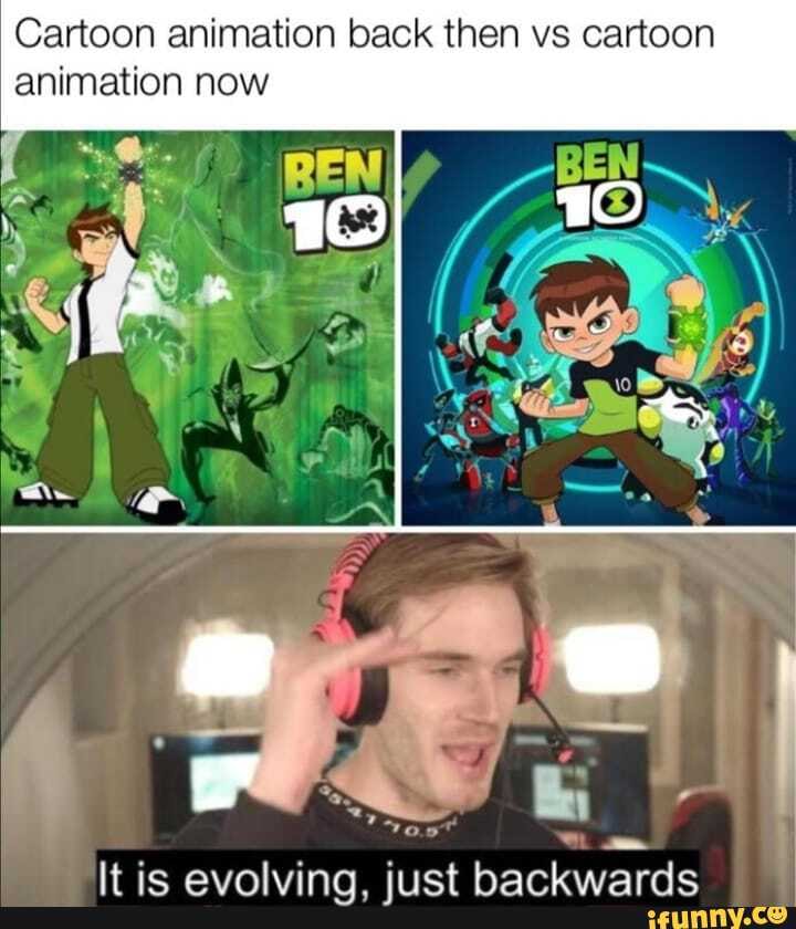 Cartoon animation back then vs cartoon animation now It ic aquaalhsingn ...