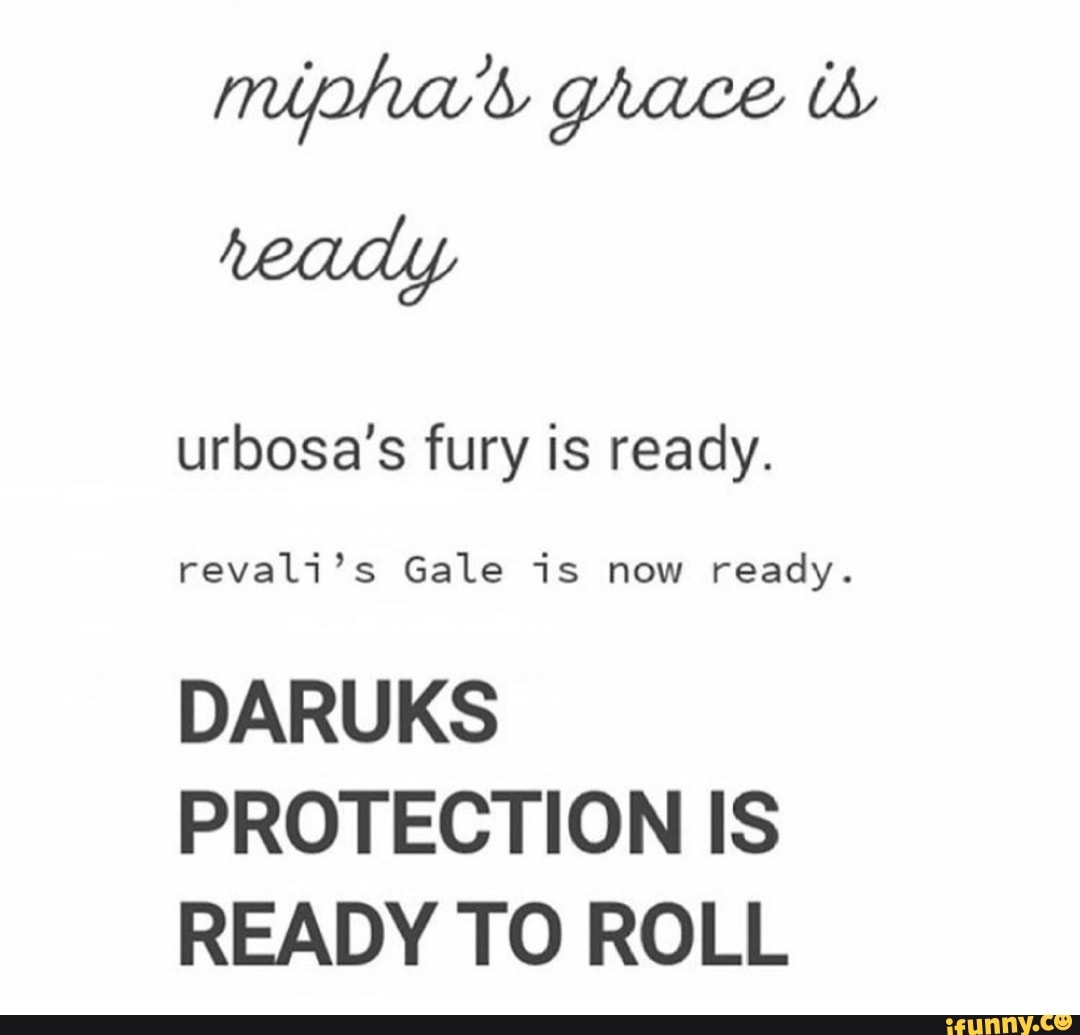 Urbosa’s fury is ready. revali’s Gale “is now ready. DARUKS PROTECTION ...