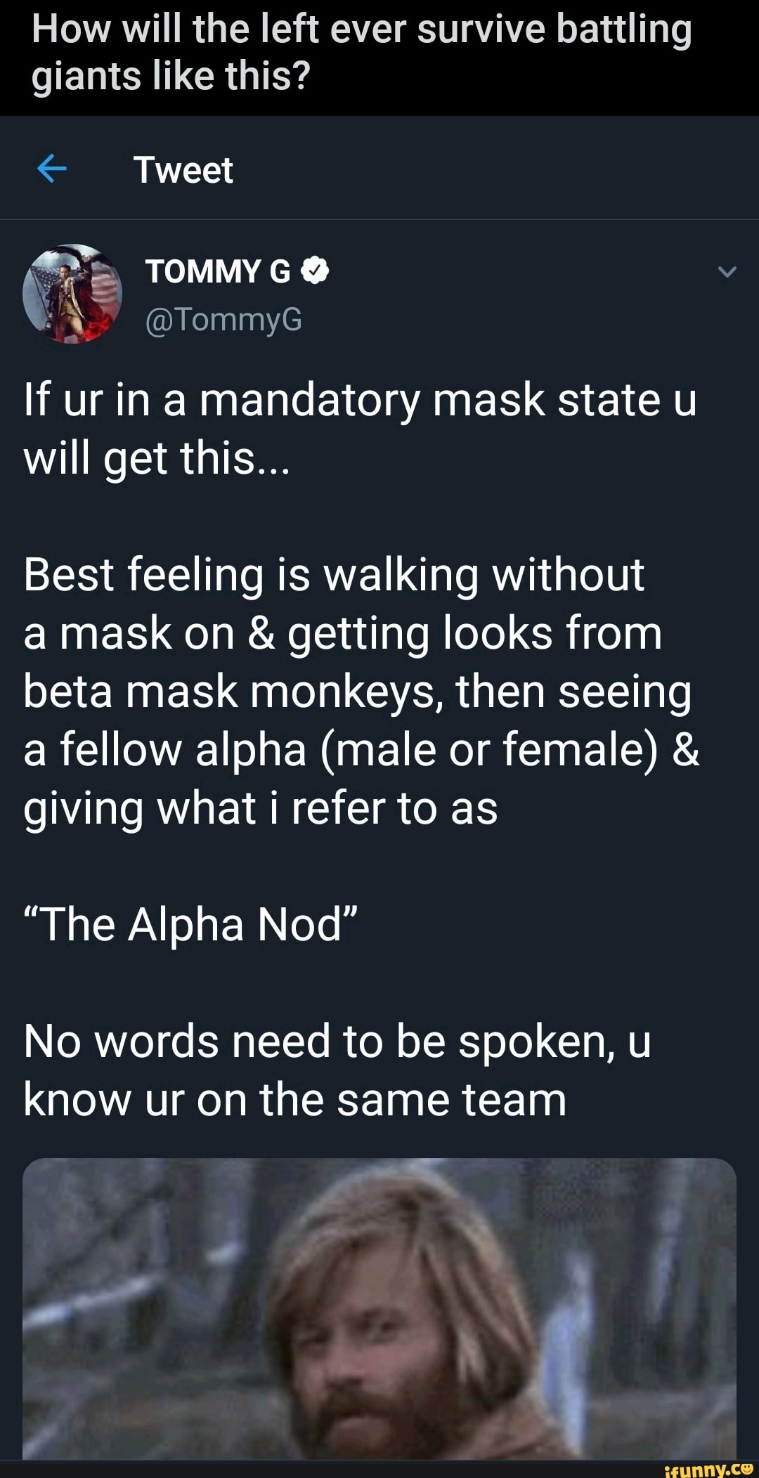 How will the left ever survive battling giants like this? If ur in a ...