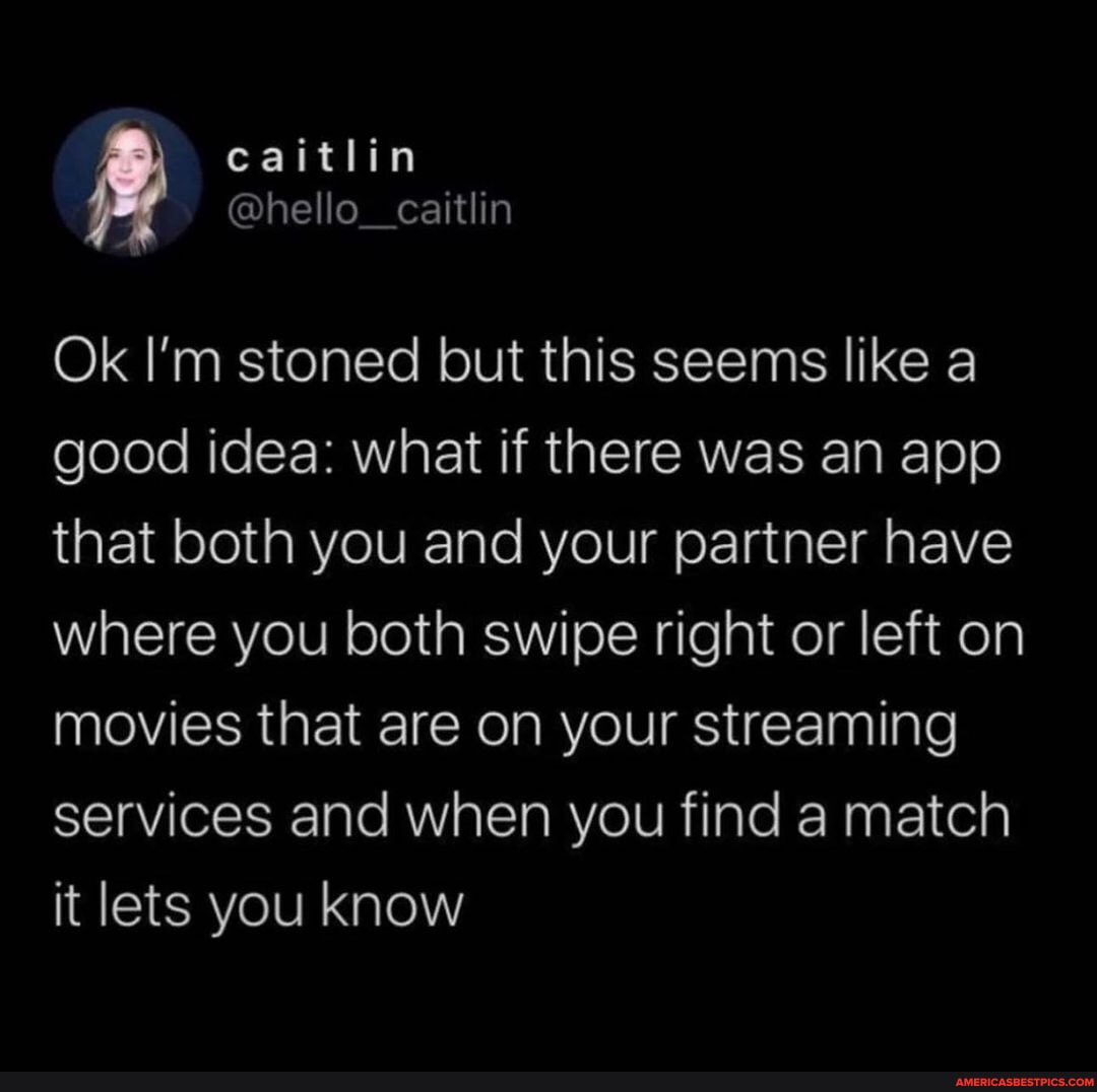 Brilliant idea! Via x.com/hello_caitlin - caitlin @hello_ caitlin Ok I ...