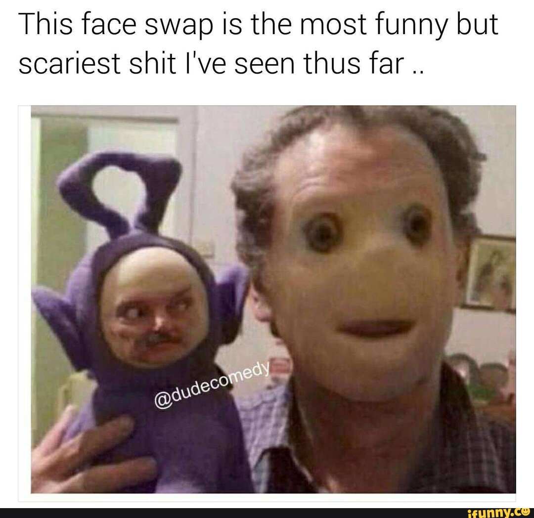 Y'all wanted more offensive memes - This face swap is the most funny ...