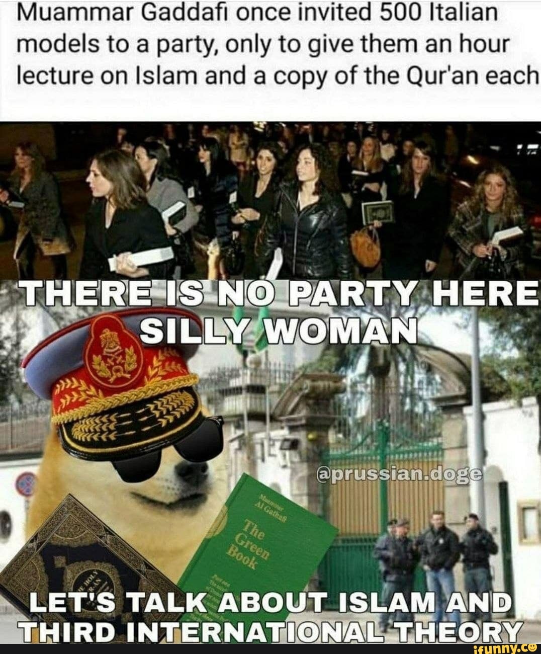 Gaddafi memes. Best Collection of funny Gaddafi pictures on iFunny