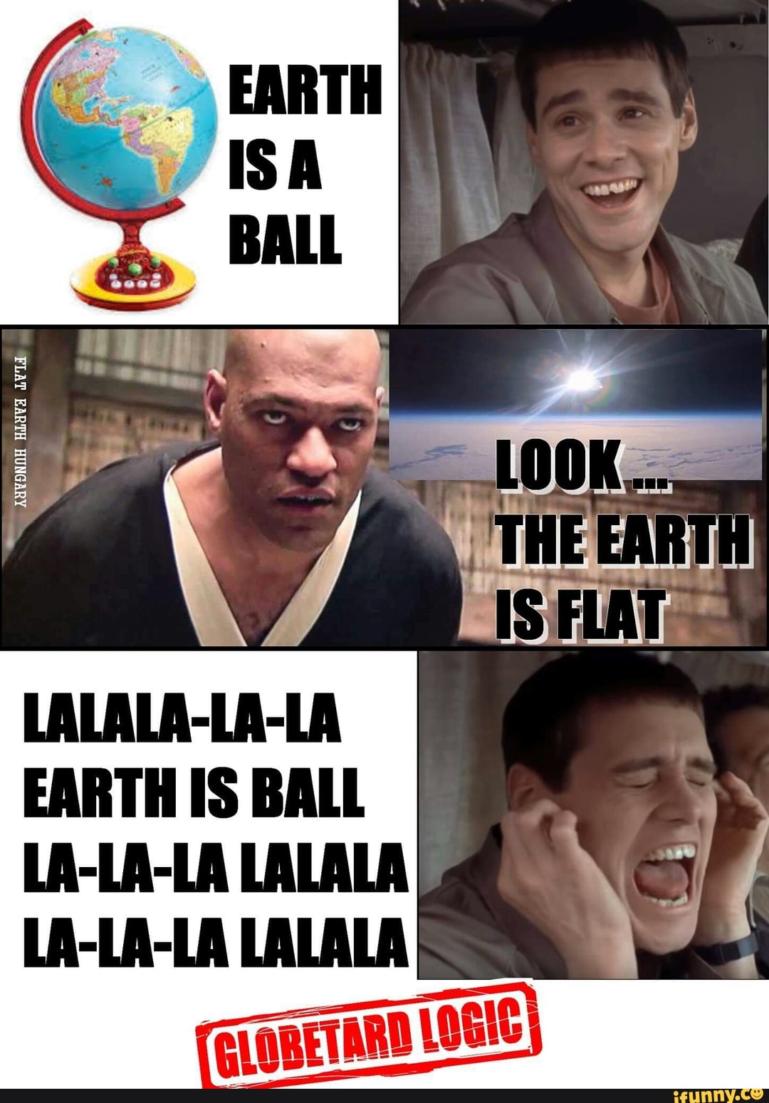 EARTH IS BALL LA-LA-LA LALALA LA-LA-LA LALALA - iFunny