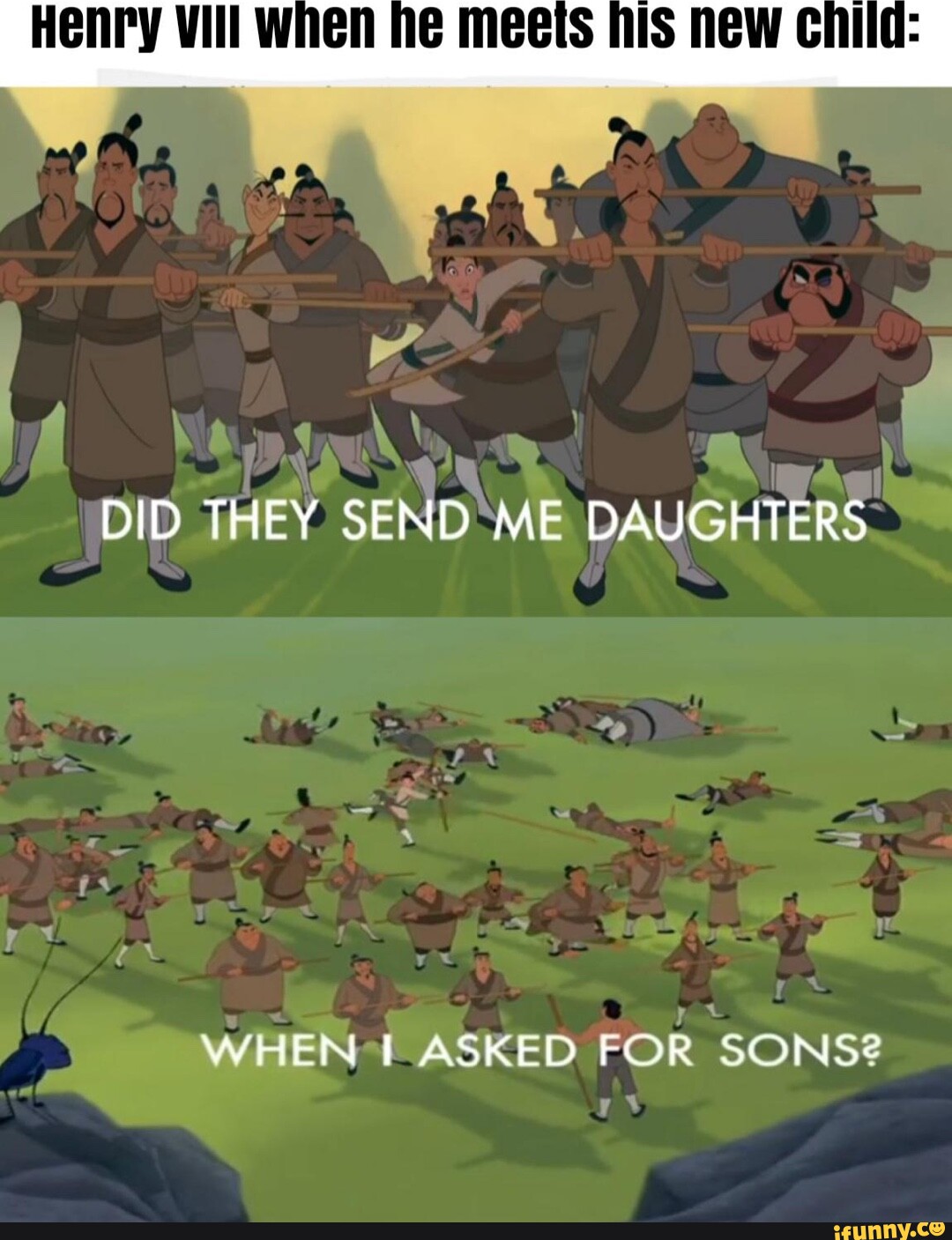 IS DID THEY SEND ME DAUGHTERS WHEN I ASKED FOR SONS? - iFunny