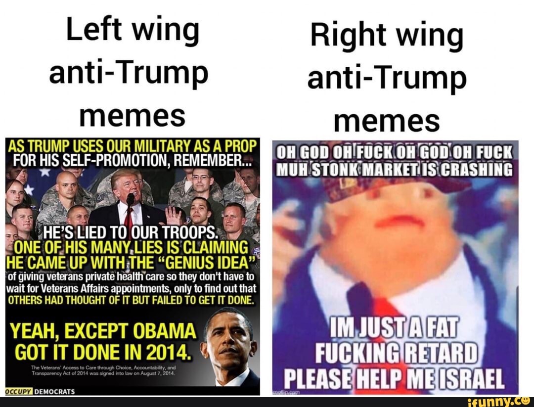 Left wing Trump memes AS TRUMP USES OUR MILITARY AS PROP FOR HIS ...