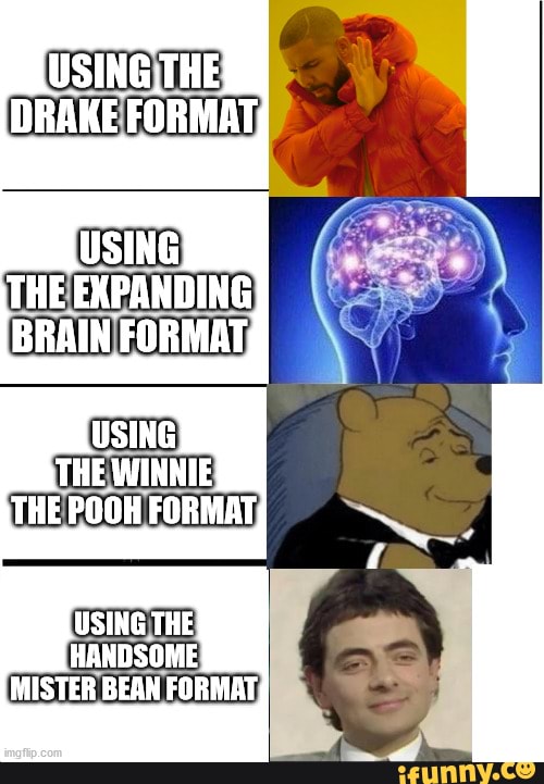 USING THE" USING, THEEXPANDING BRAINFORMAT USING) THE POOH FORMAT ...