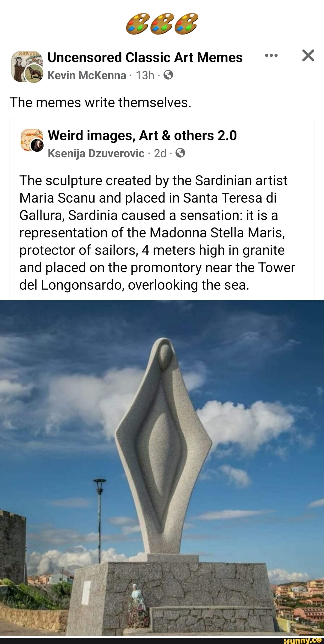 Uncensored Classic Art Memes X Kevin McKenna The memes write themselves ...