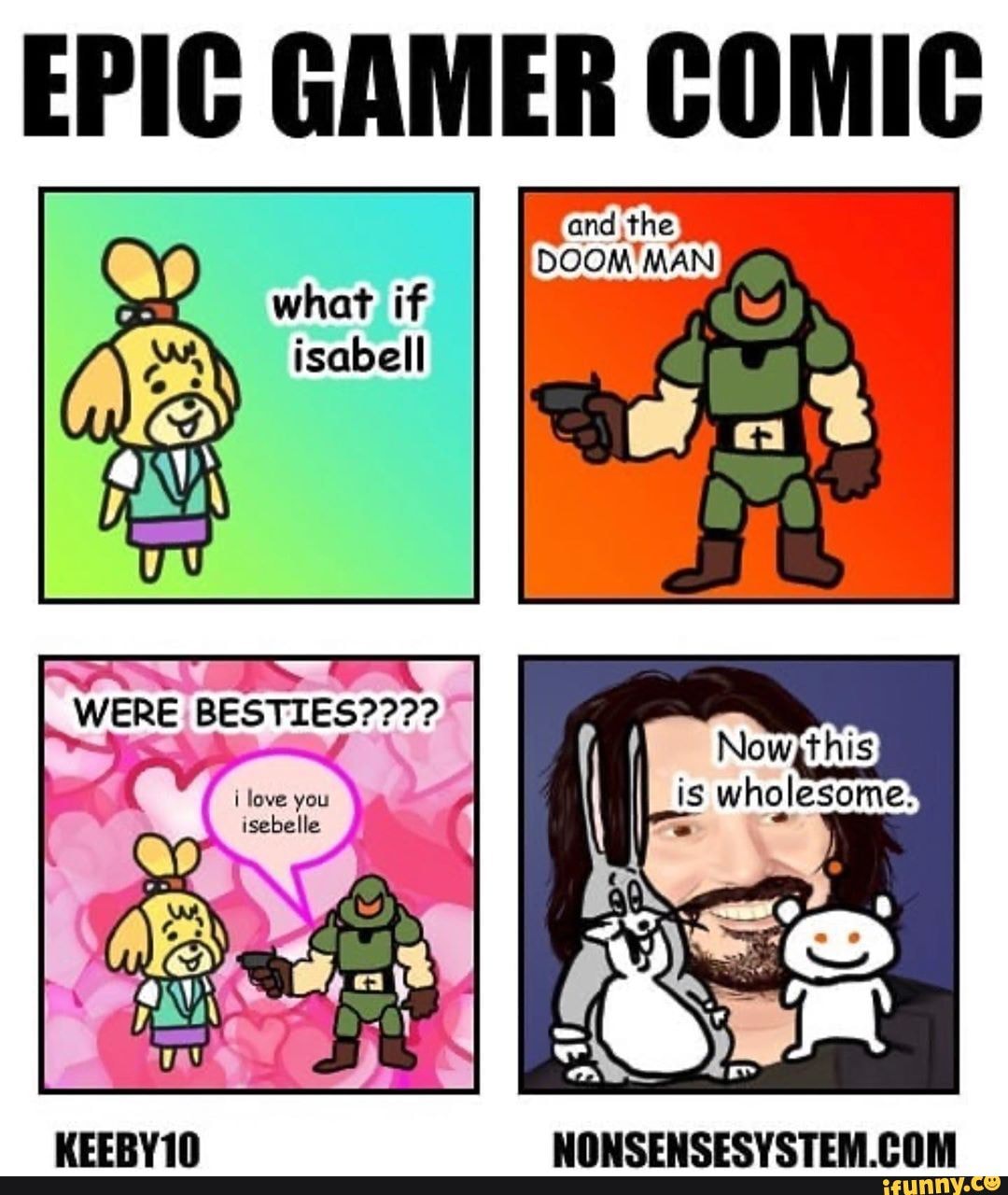 And the DOOM'MAN Nowgthis is wholesome: what if isabell MOONCENCECVCTEM ...