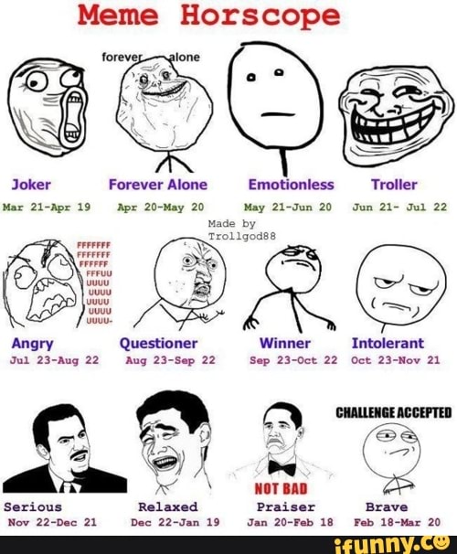 Rage Comics Forever Alone