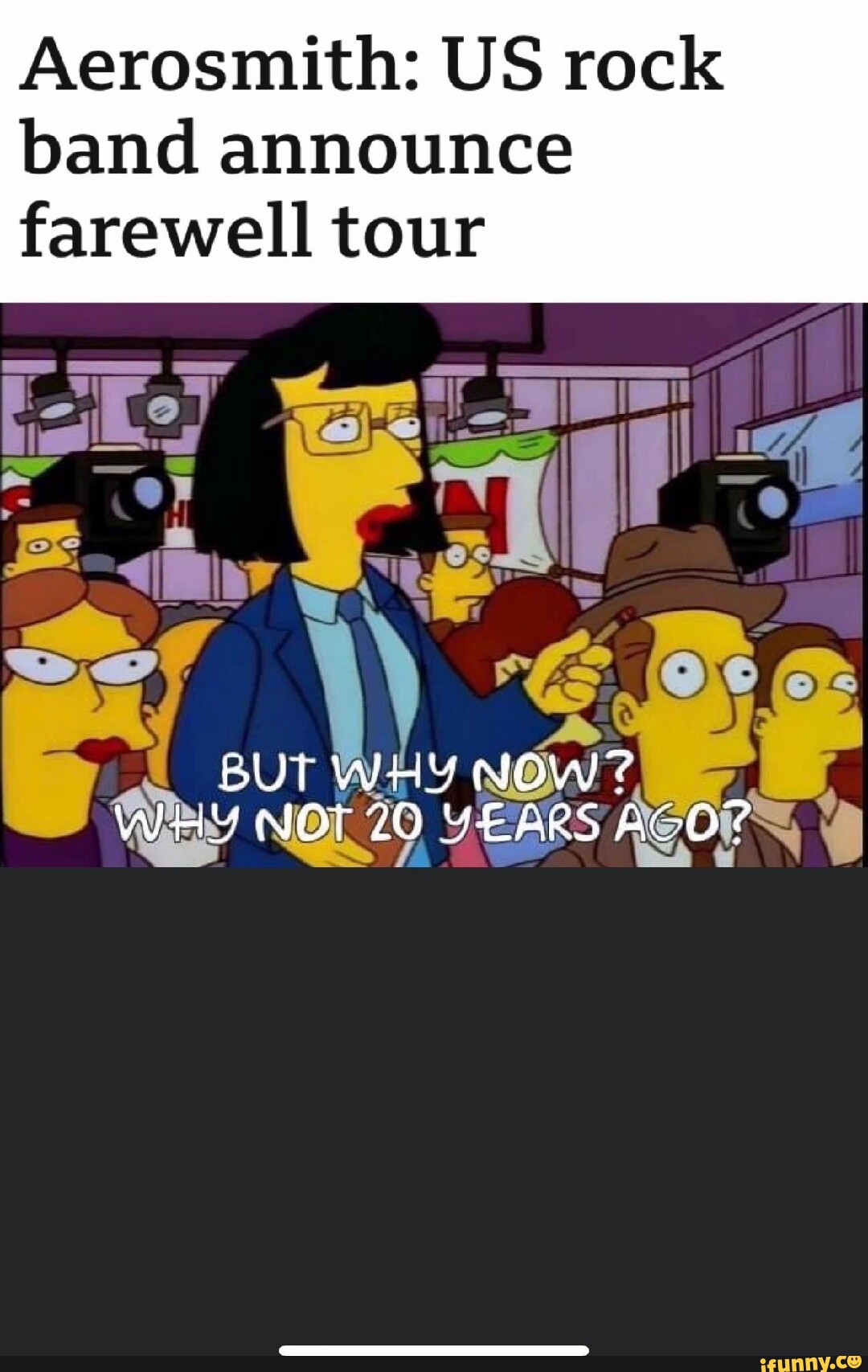 Aerosmith: US rock band announce farewell tour BUT WHY NOW? WHY NOT 20 ...