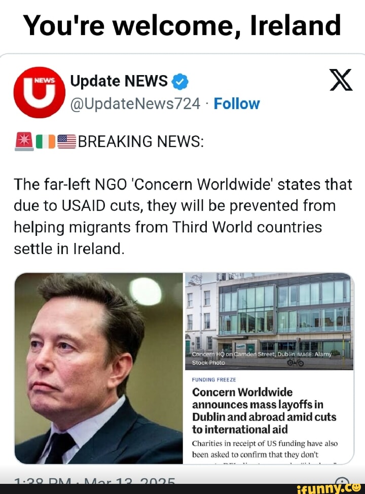 You're welcome, Ireland Update NEWS XX @UpdateNews724 - Follow ...