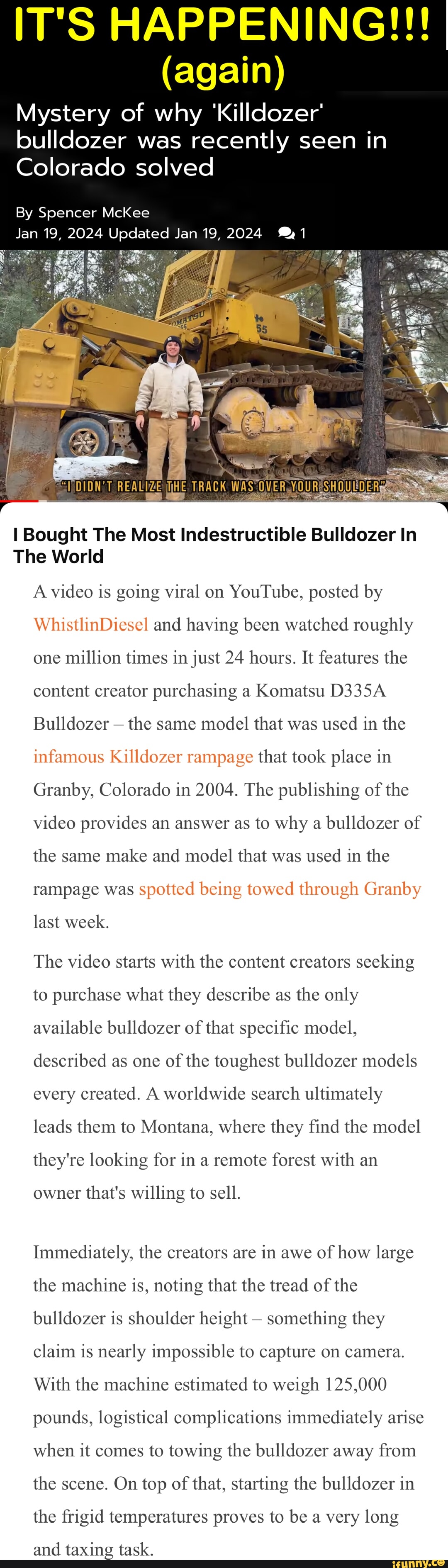 Bulldozer memes. Best Collection of funny Bulldozer pictures on iFunny