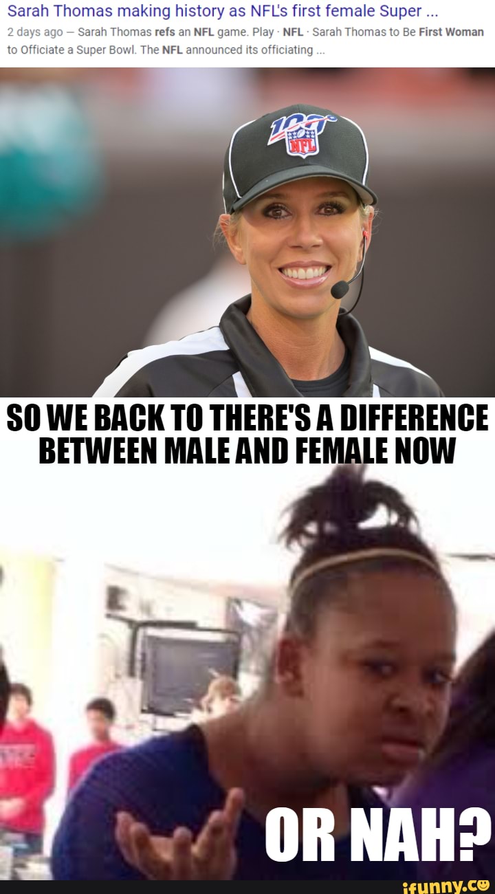 Sarah Thomas making history as NFL's first female Super rah refs an NFL ...