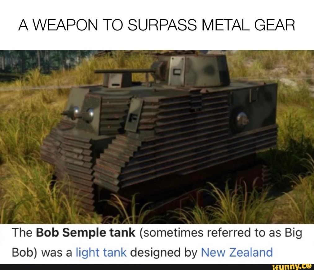 Big Boss? More like Big Bob - A WEAPON TO SURPASS METAL GEAR The Bob ...