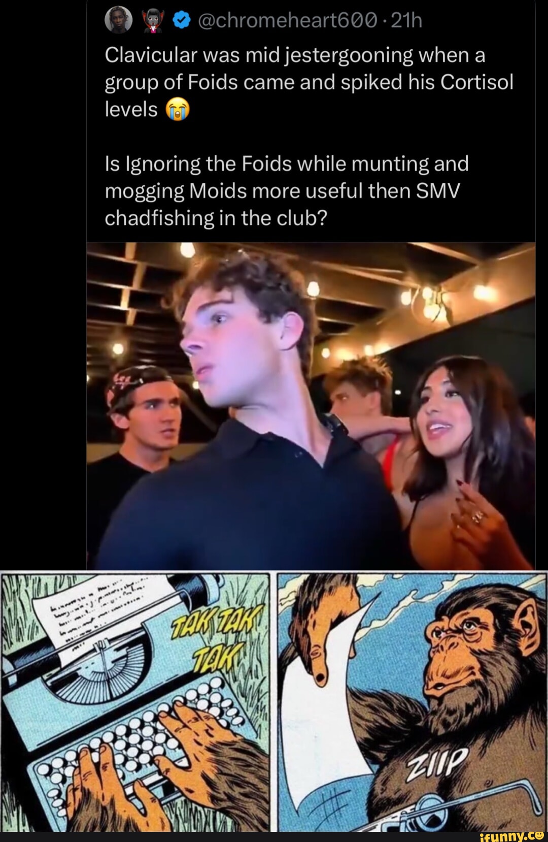 @chromeheart6O Clavicu ar was mid ing when a group of Foids came and ...