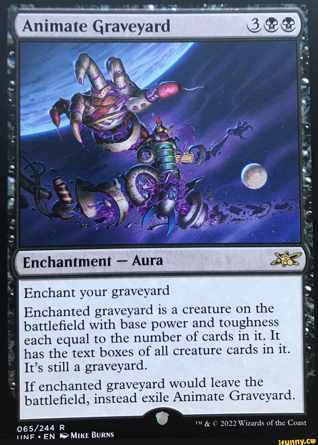 {Animate Graveyard Enchantment - Aura xe) Enchant your graveyard ...