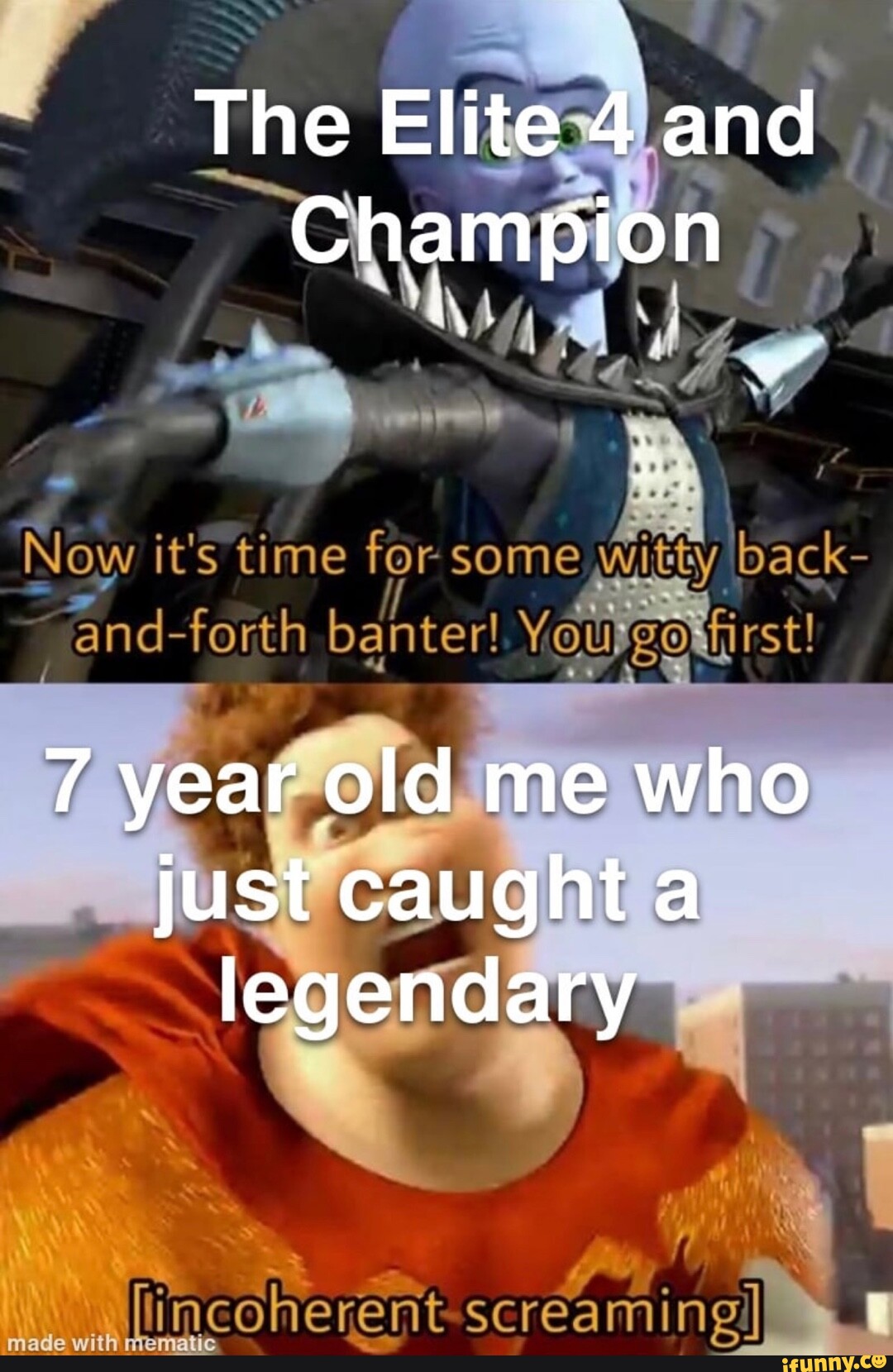 ~ The Champion Now it's time for some witty back- and-t and- forth ...