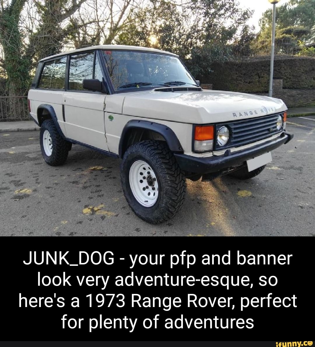 JUNK_DOG - your pfp and banner look very adventure-esque, so here's a ...