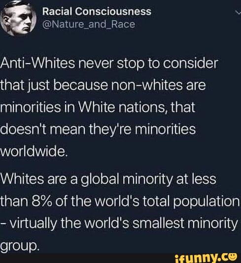 Racial Consciousness @Nature and __Race Anti-Whites never stop to ...