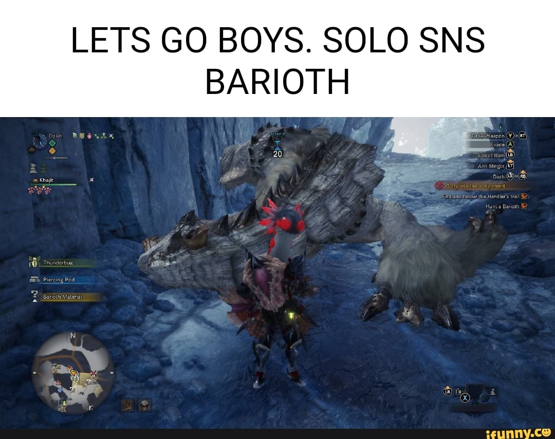 Barioth memes. Best Collection of funny Barioth pictures on iFunny