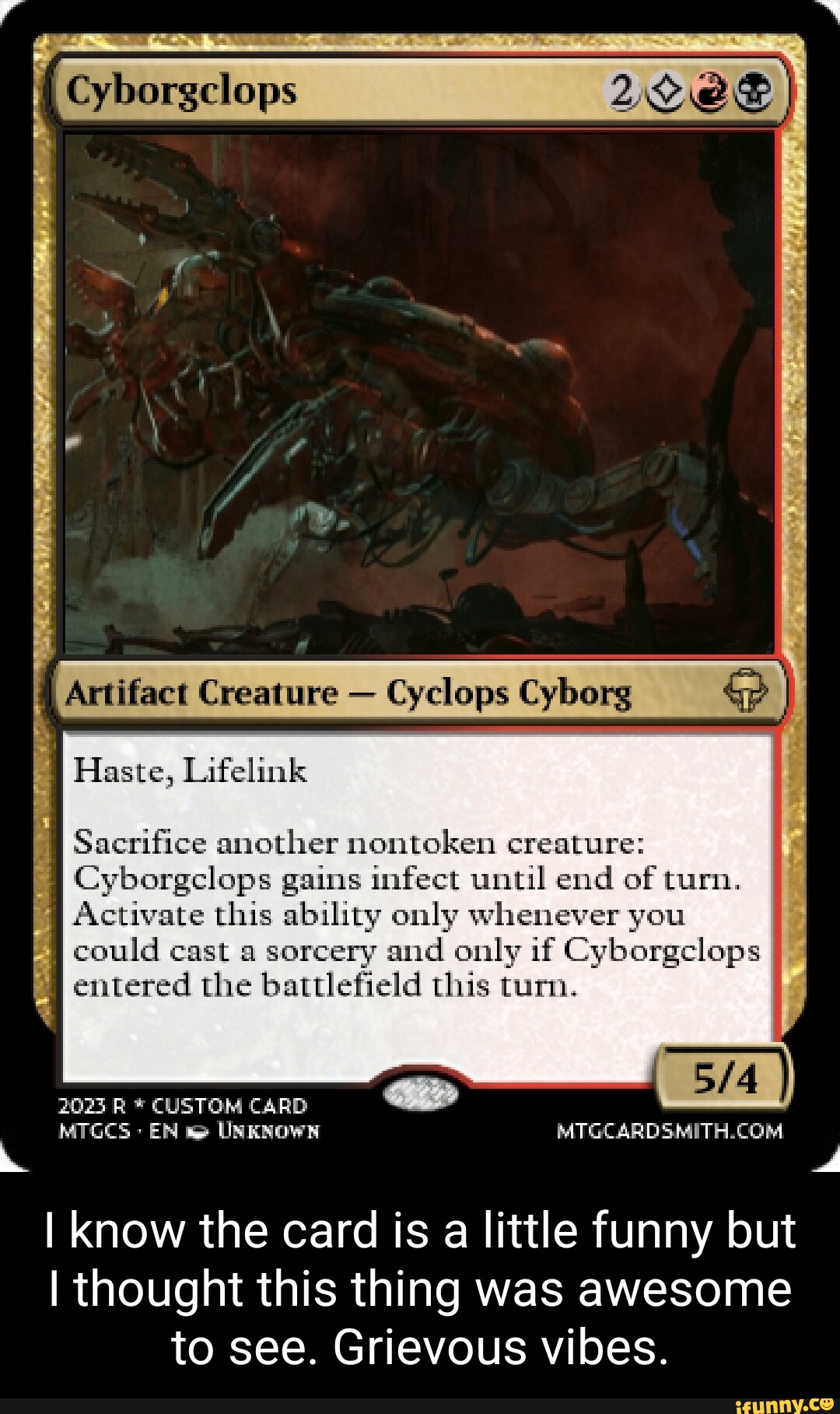 Cyborgclops memes. Best Collection of funny Cyborgclops pictures on iFunny