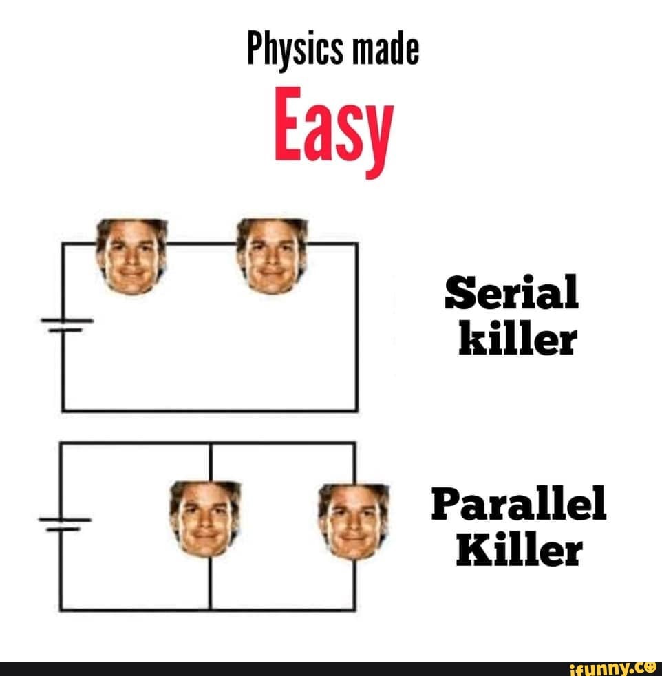 Physics made Easy Serial killer Parallel Killer - iFunny