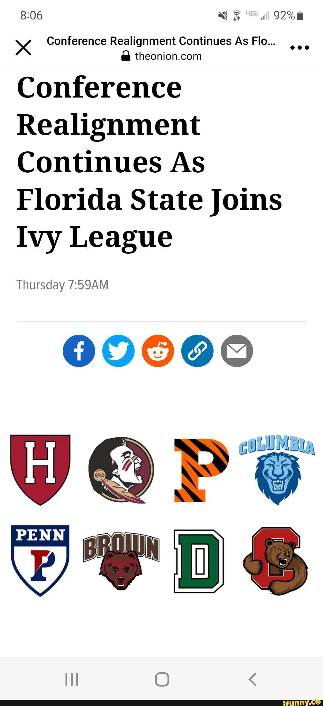 Al Conference Realignment Continues As Flo... Conference Realignment ...