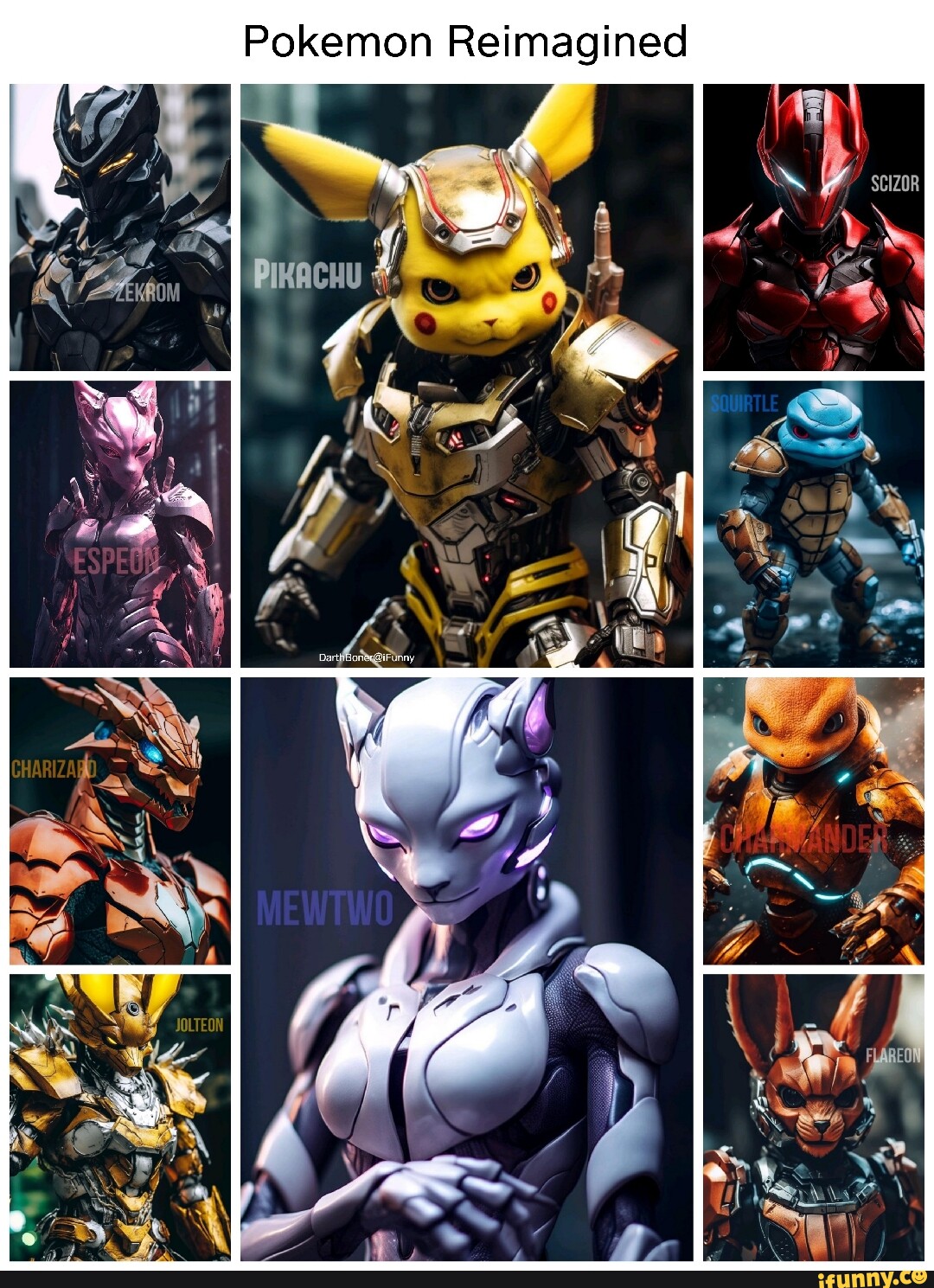 Pokemon Reimagined - iFunny