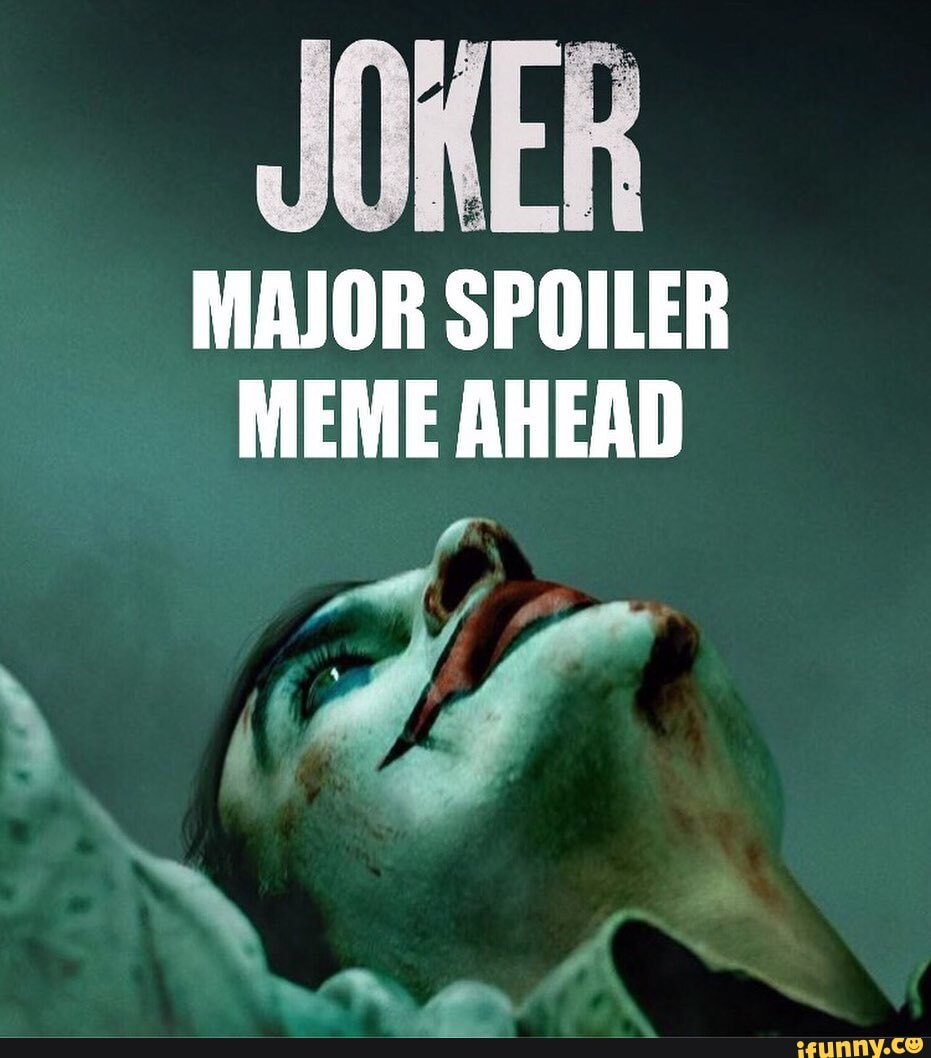 MAJOR SPOILER MEME AHEAD - iFunny