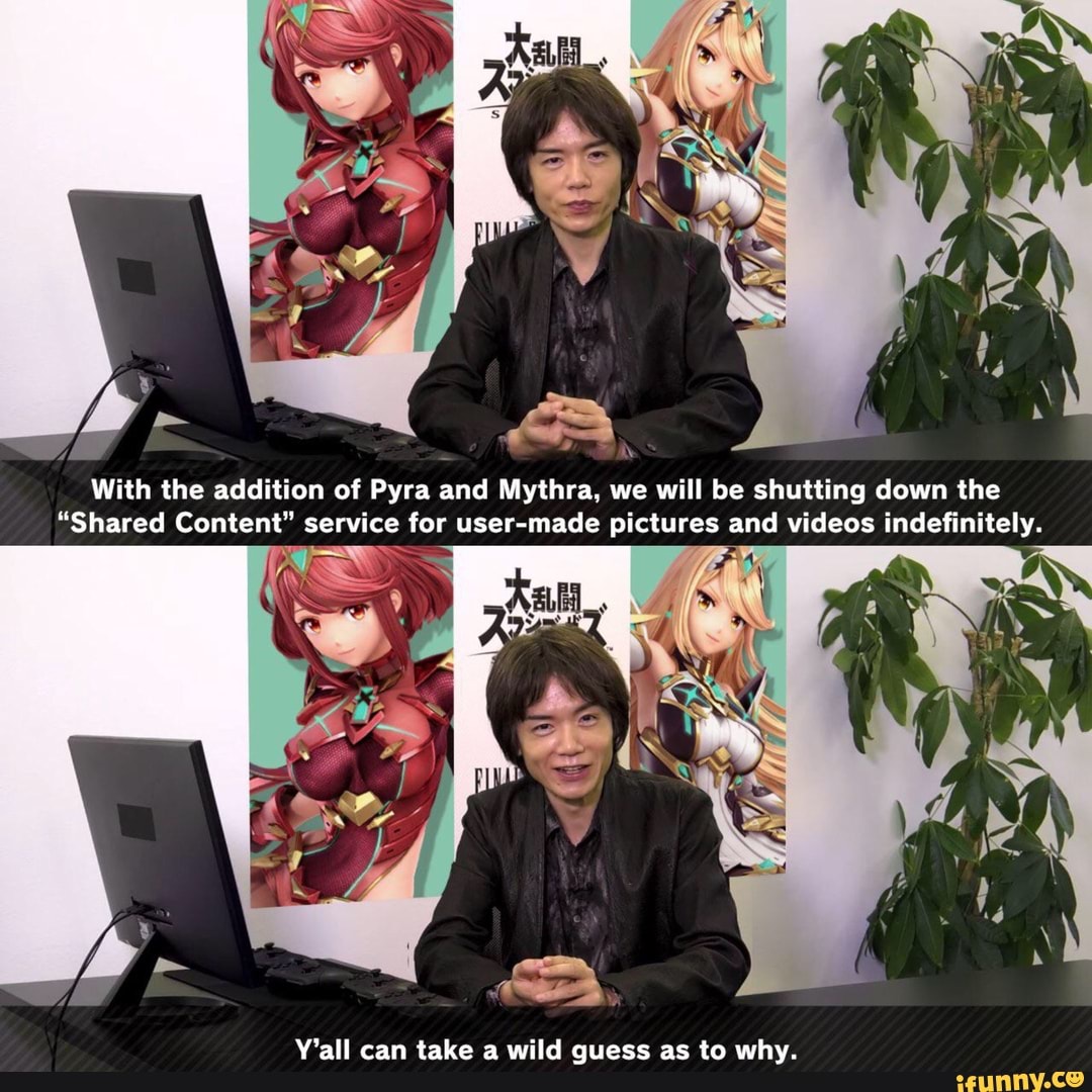 With the addition of Pyra and Mythra, we will be shutting down the ...