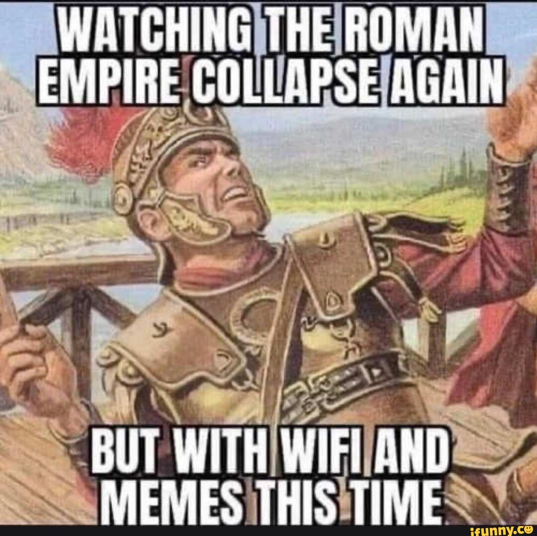 WATCHING THE ROMAN EMPIRE COLLAPSE AGAIN BUT WITH WIFE AND MENVIES THIS ...