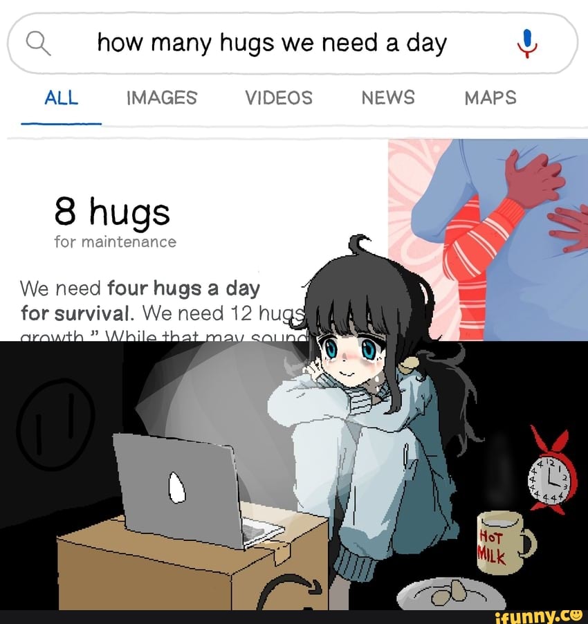 How many hugs we need a day ALL IMAGES VIDEOS NEWS MAPS 8 hugs for ...