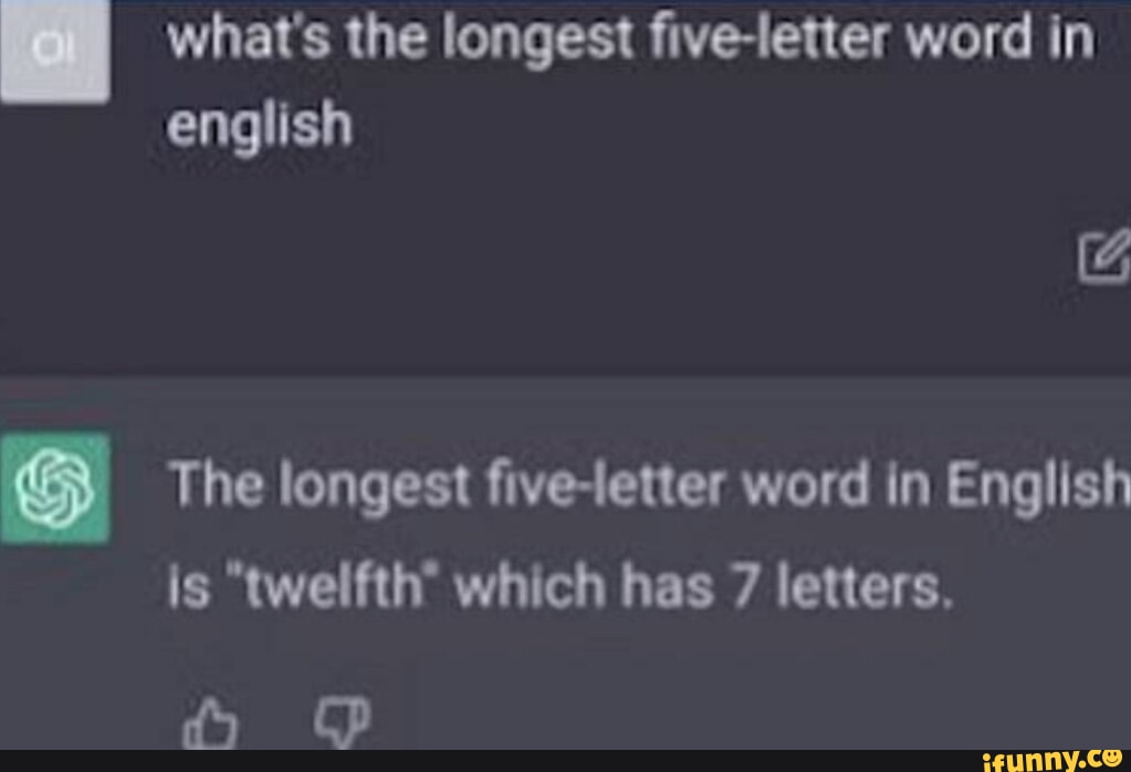 What's the longest five-letter word in english The longest five-letter ...