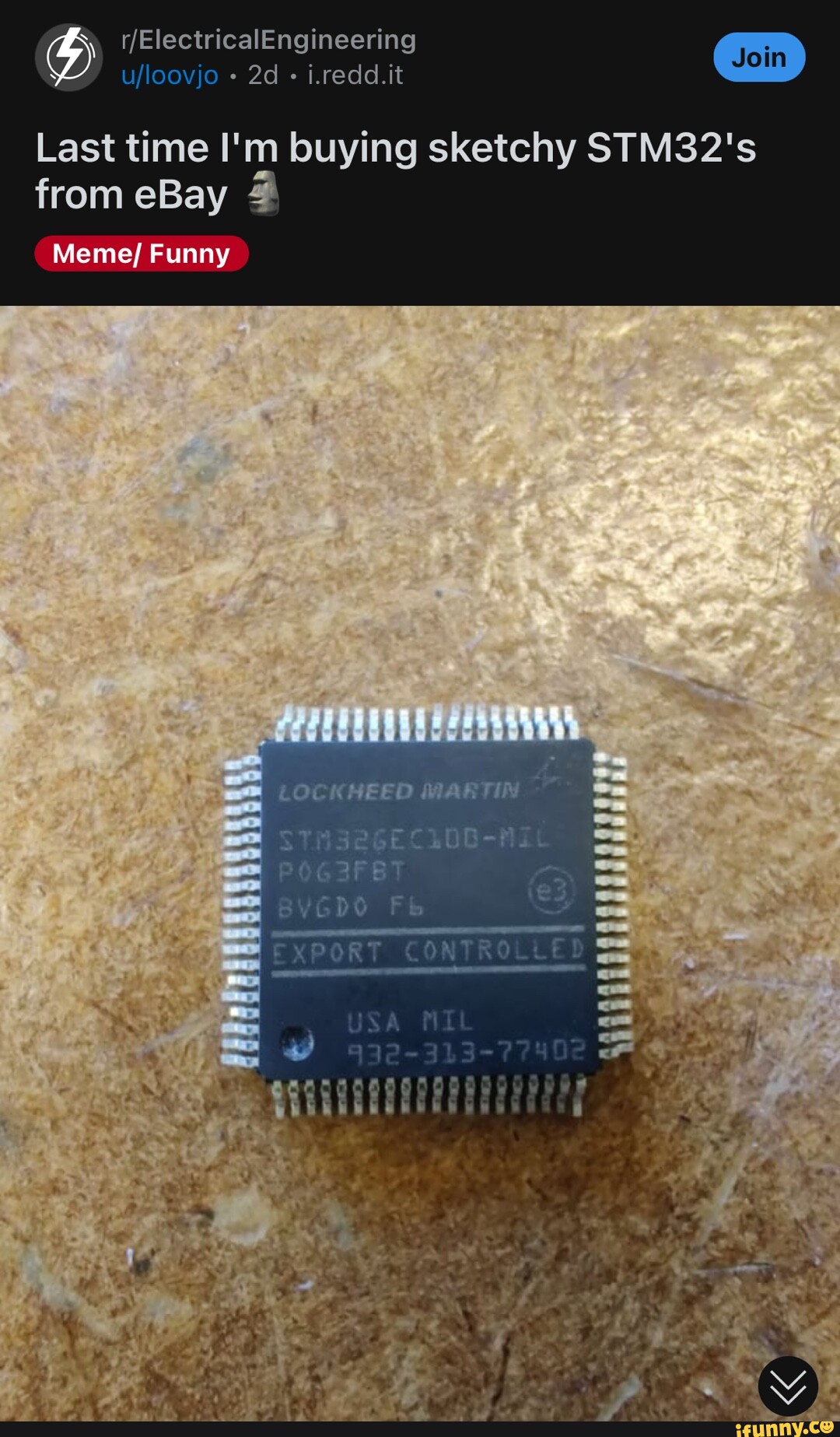 /ElectricalEngineering i.redd.it Last time I'm buying sketchy STM32's ...