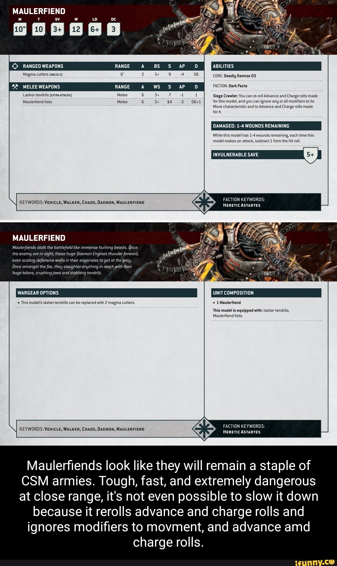 RANGED WEAPONS ABILITIES Magma cutters [MELIA2] CORE: Deadly Demise 03 ...