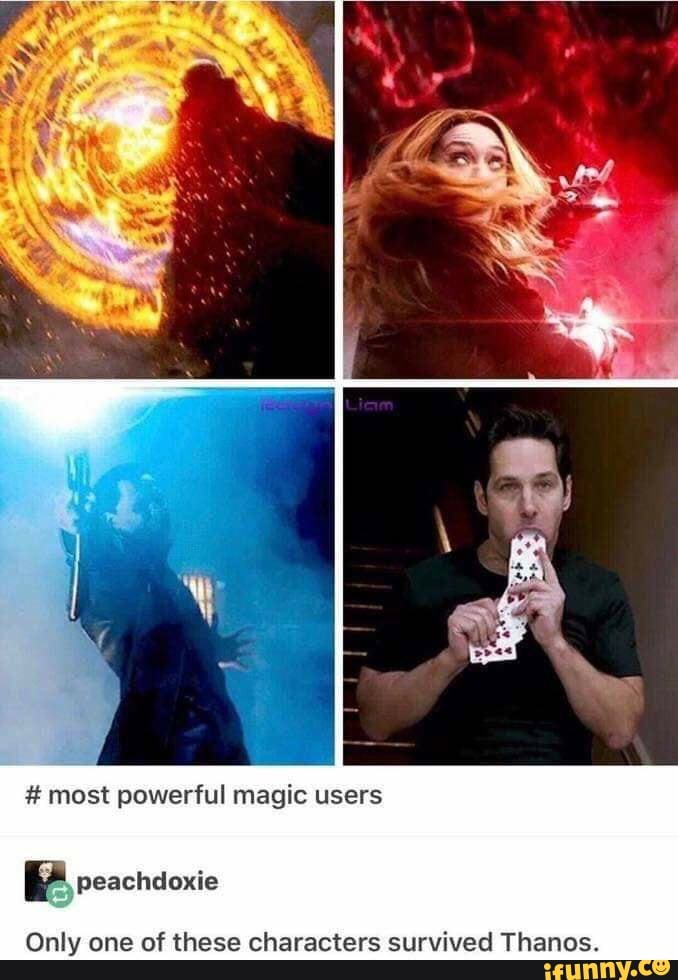 Most powerful magic users Only one of these characters survived Thanes ...