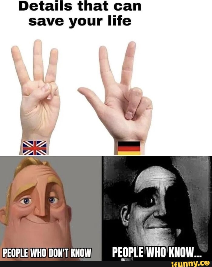 Details that can save your life \ \ a PEOPLE WHO DON'T KNOW PEOPLE WHO ...