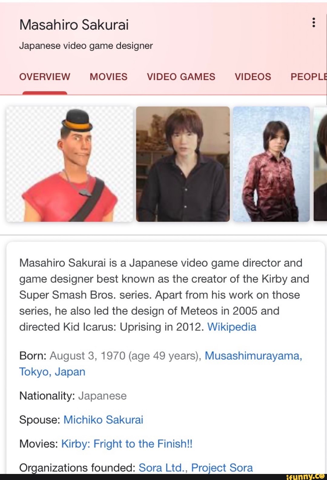 Masahiro Sakurai Japanese video game designer Masahiro Sakurai is a ...