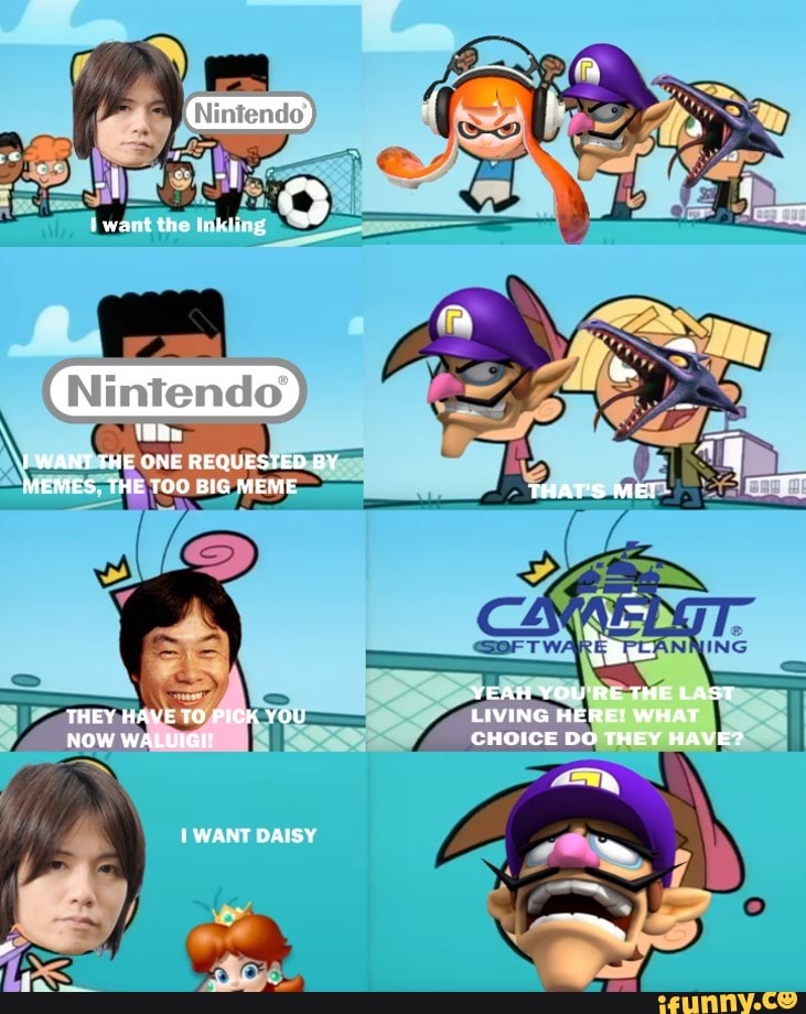 Iwantthe Inkling - Nintendo] its ~ WANT THE ONE REQUESTED BY MEMES, THE ...