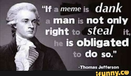 Thomas Jefferson Meme
