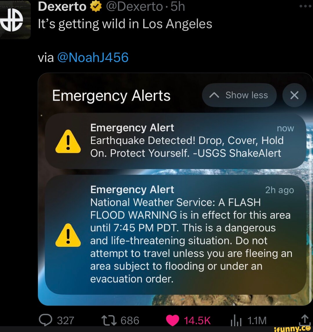 Up Dexerto % @Dexerto: It's getting wild in Los Angeles via @NoahjJ456 ...