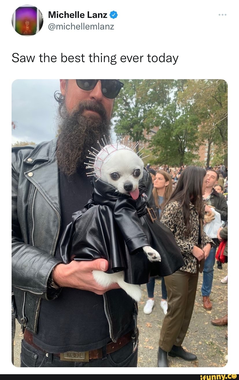 Michelle Lanz \ @michellemlanz Michelle Lanz Saw the best thing ever ...