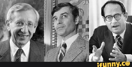 L to R;Dick Cyert - Former president of Carnegie Mellon University and ...