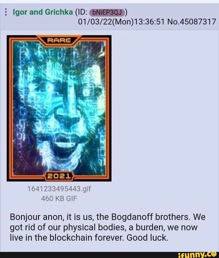 Igor and Grichka (ID: No.45087317 1641233495443 gif 460 KB GIF Bonjour ...