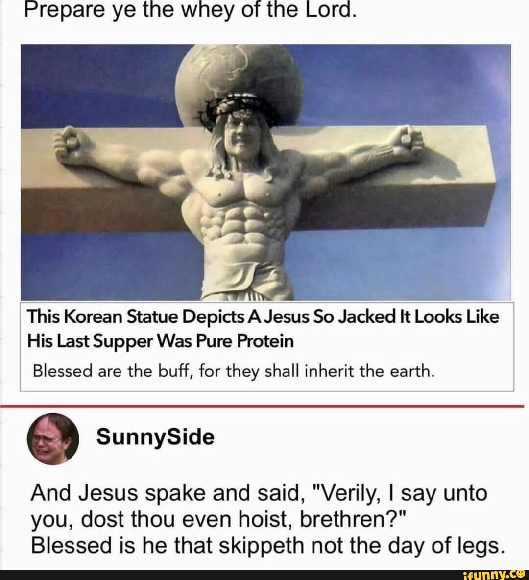Prepare ye the whey of the Lord. This Korean Statue Depicts A Jesus So ...